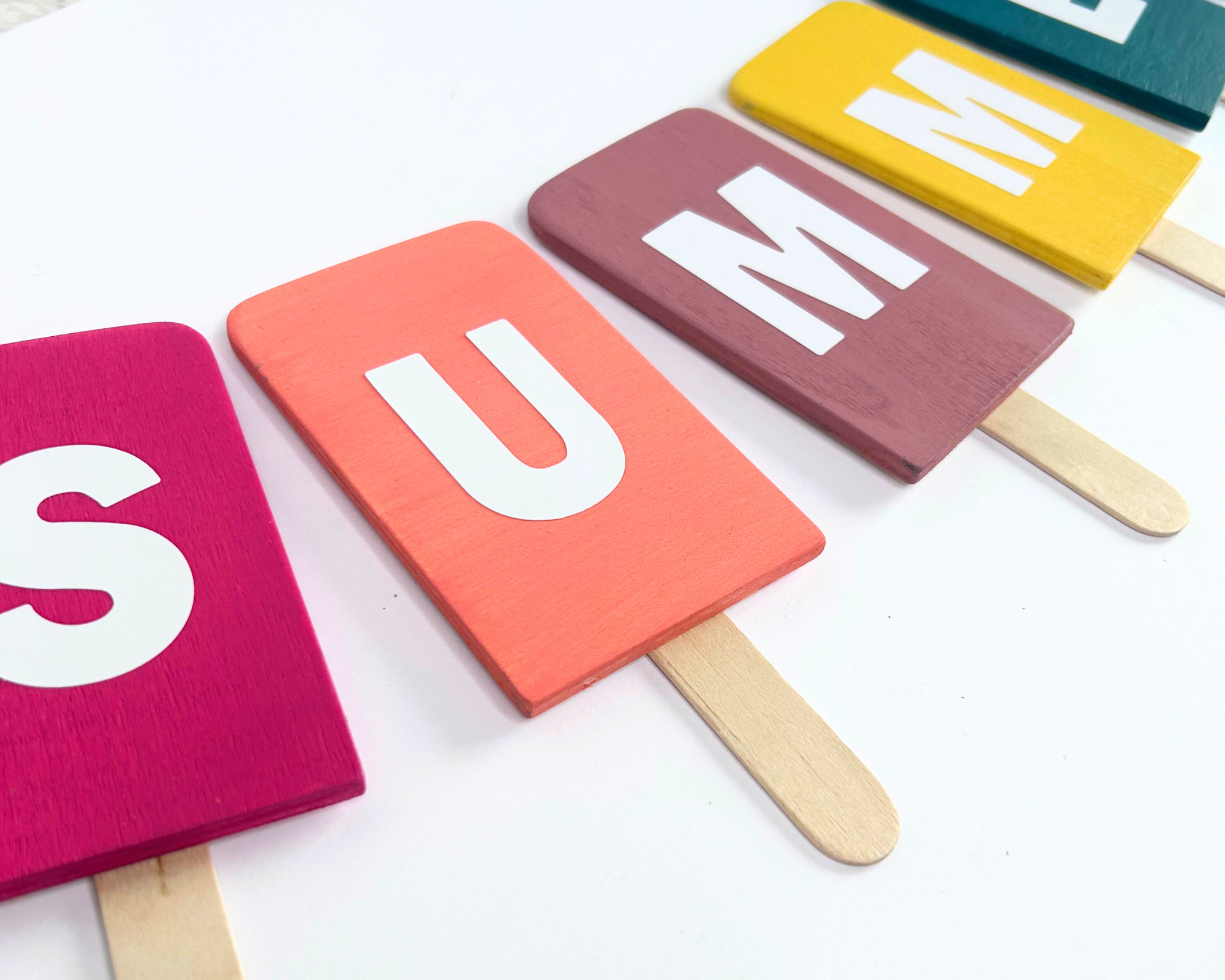 Making Wooden Popsicles: The Coolest Craft Around! – Lilly Moon Paint